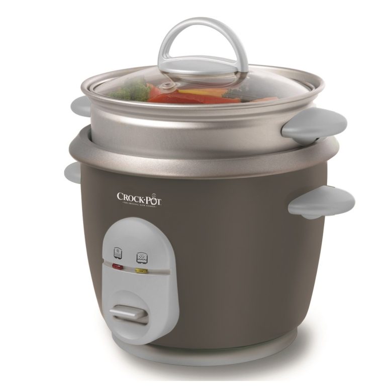 Rijstkoker Crockpot 600ml met Stoomschaal - EetExpert.com